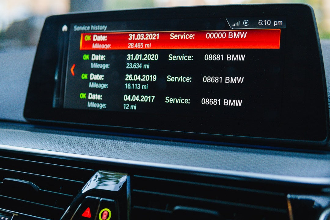 BMW / MINI | iDrive Service History